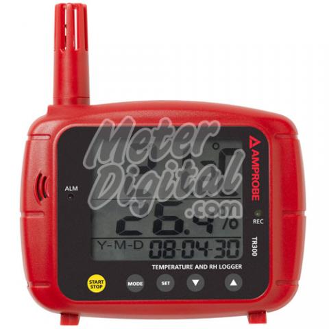 Amprobe TR300 Temperature and Relative Humidity Data Logger | Meter Digital